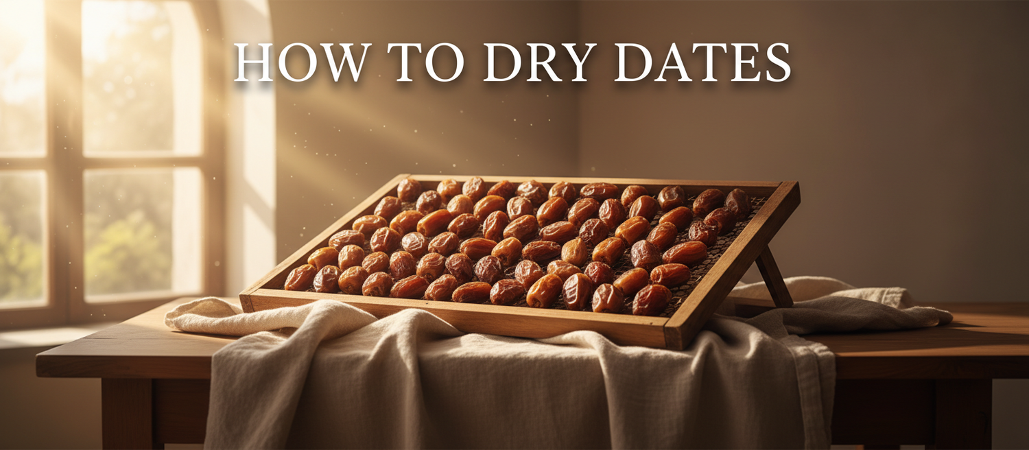 How to Dry Dates at Home | Sun, Oven & Dehydrator Methods – Medjool Days